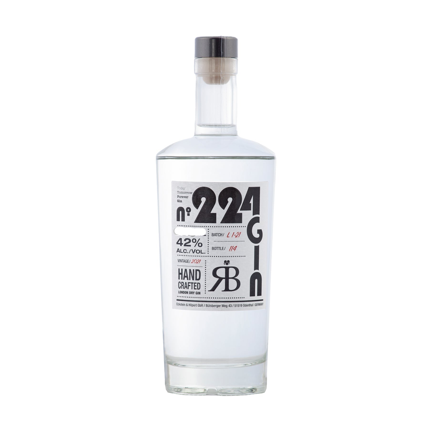 Gin N°224 – Premium London Dry Gin in 200ml | Eckstein & Hilpert