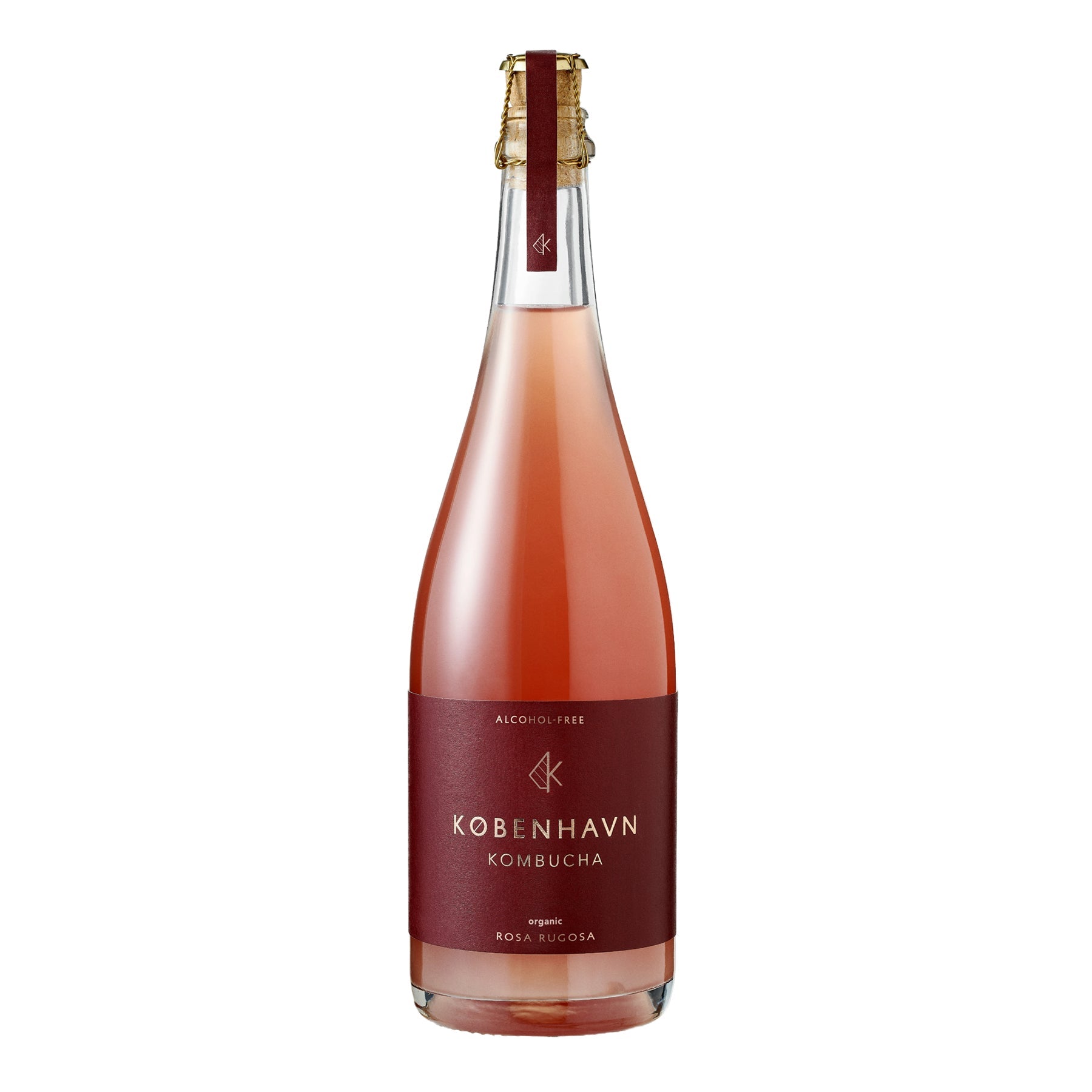 Sparkling Tea Rosa Rugosa – BIO & Alkoholfrei | København Kombucha